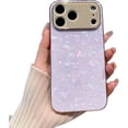 Shell Bling Glitter Diamond Camera Protect Phone Case for iPhone ...