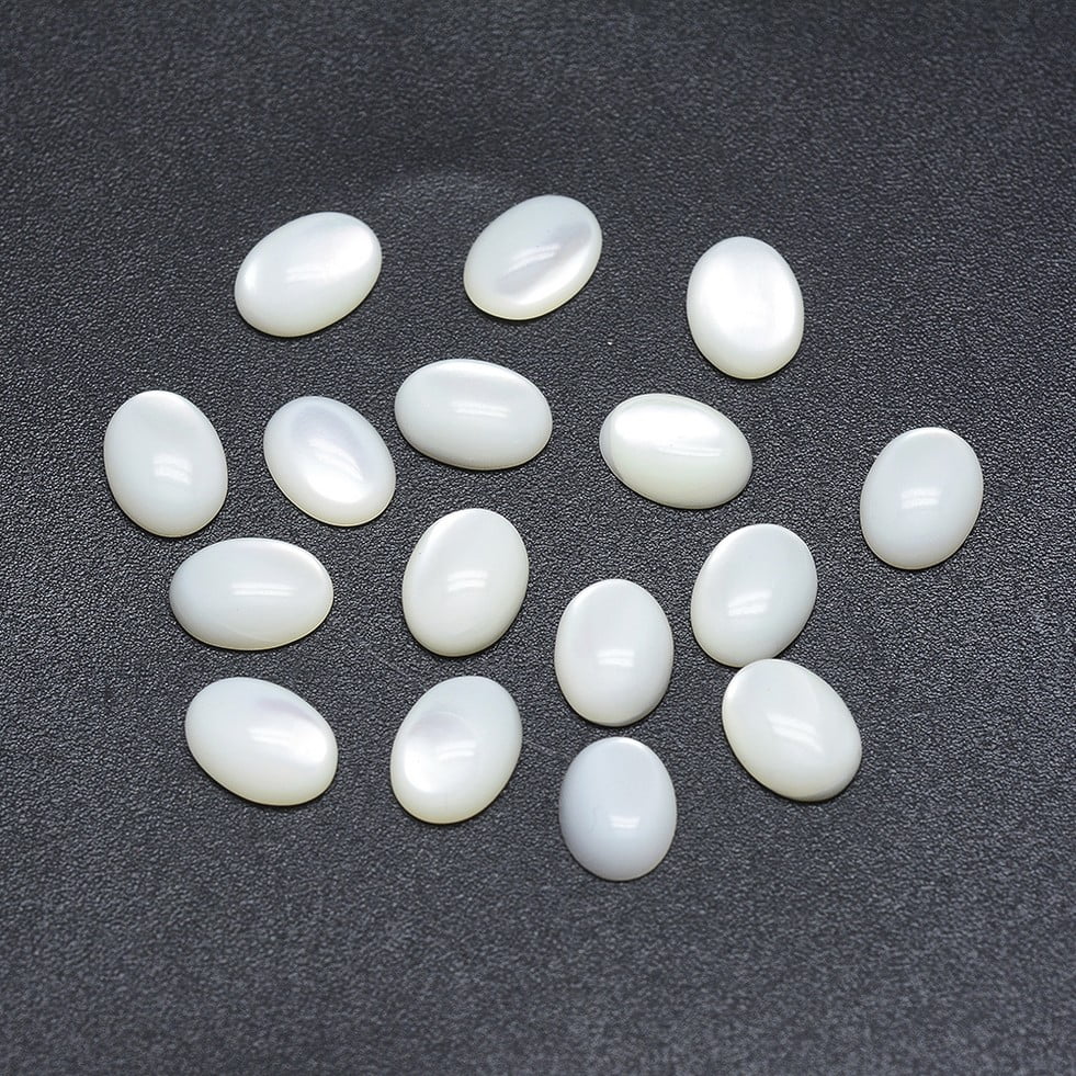 Shell Cabochons Oval 10x8x3.5~4mm - Walmart.com