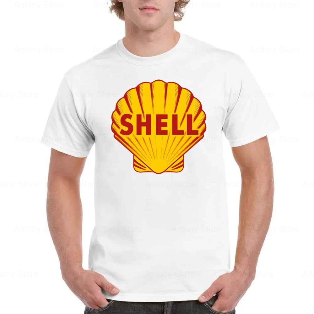 Shell Classic Gas Station Service Station Retro T-shirt - Walmart.com