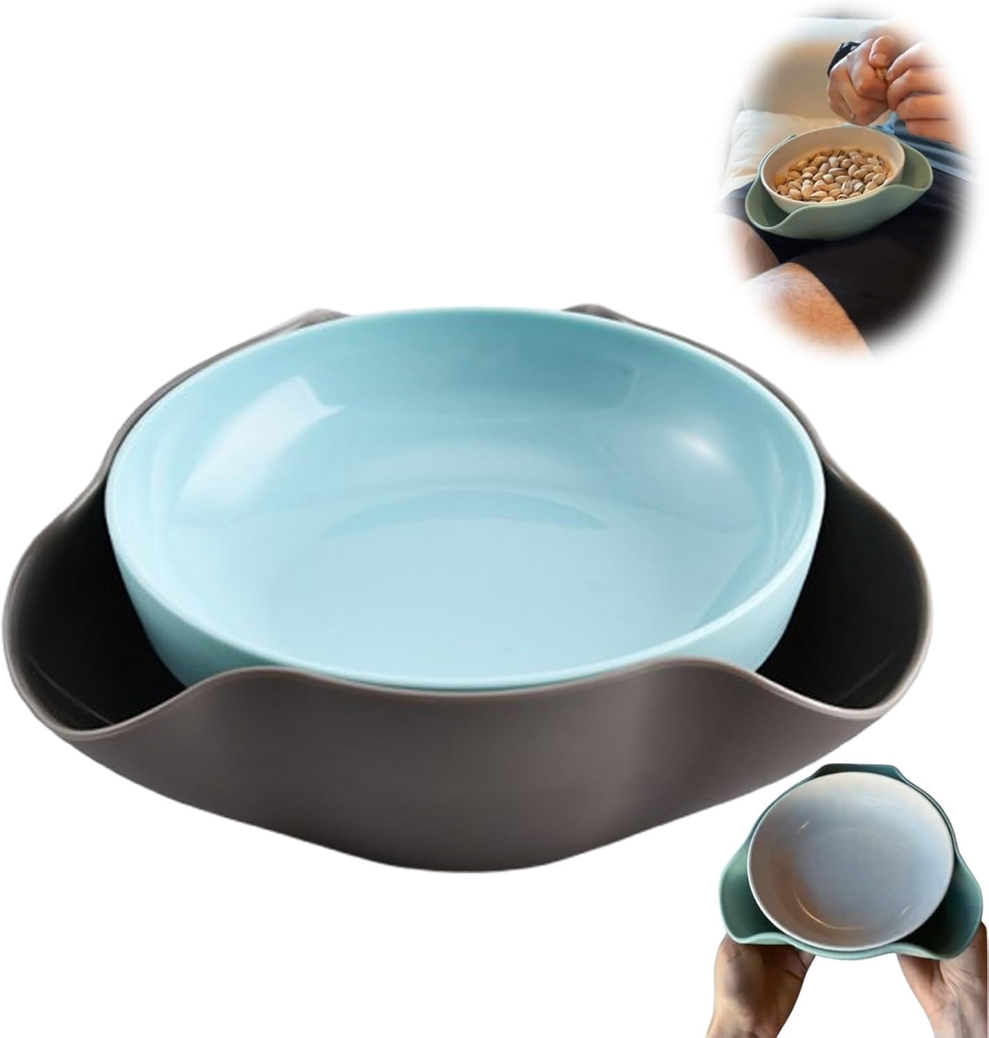 Shell Collecting Snack Bowl,Small Bowls with Nut Shell Storage,Wheat ...