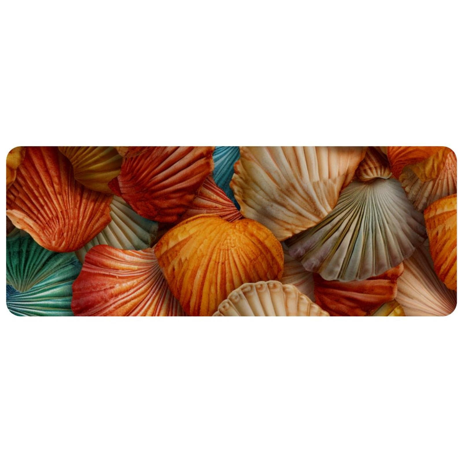 Shell Computer Mouse Pad,Rubber Mouse Mat for Gaming, Office, Laptop ...