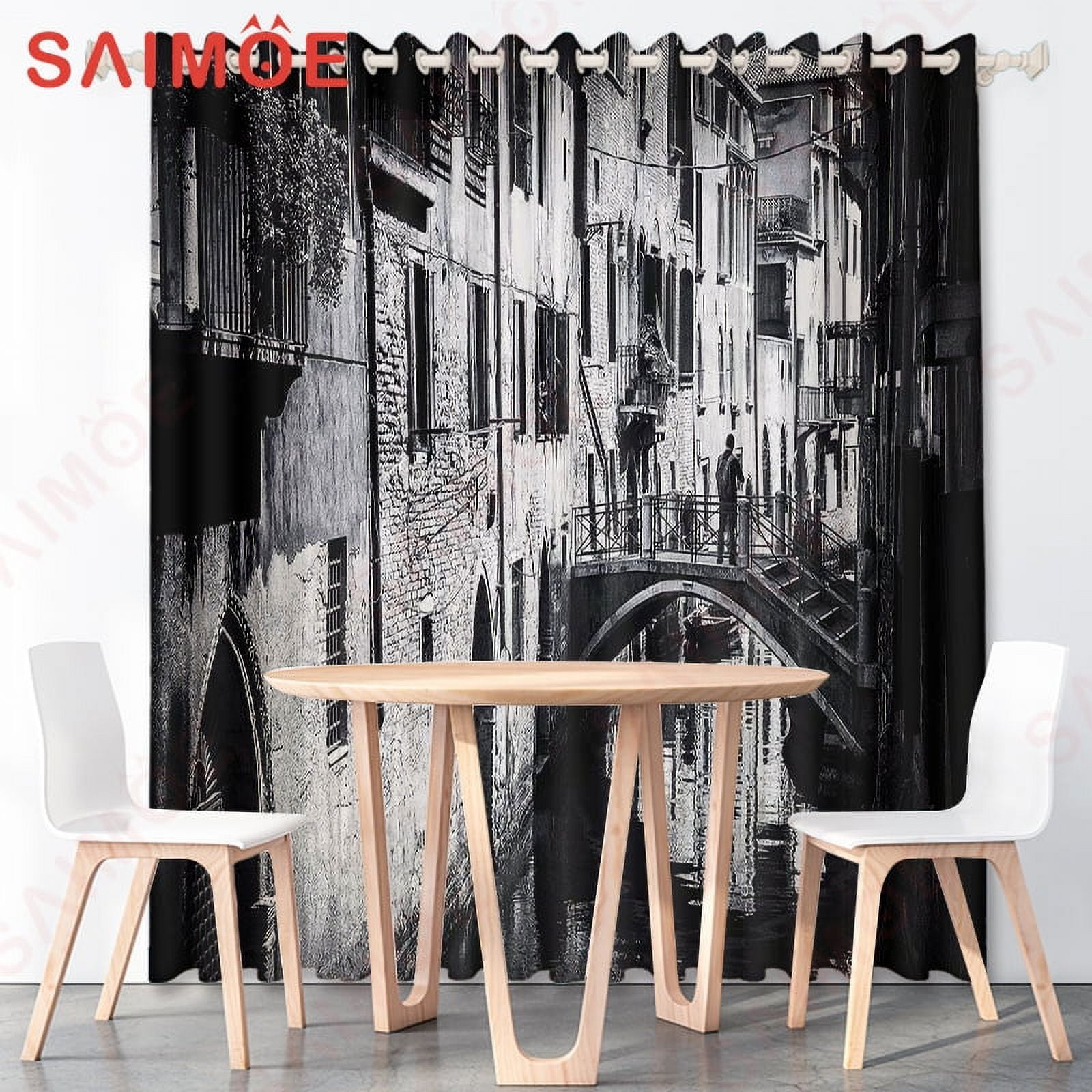 Shell Conch Star Door Curtains Polyester Doorway Privacy Closet Curtain ...