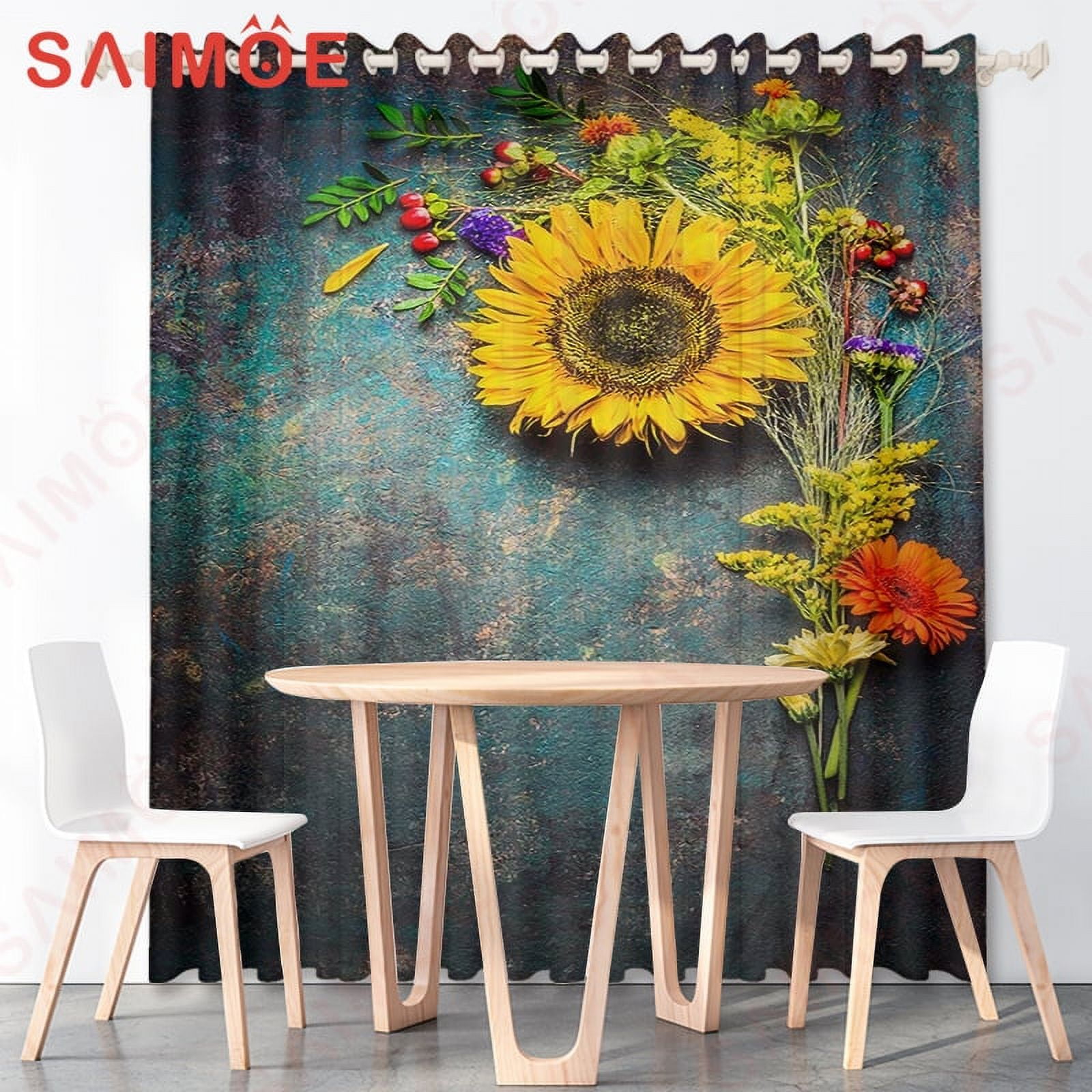 Shell Conch Star Door Curtains Polyester Doorway Privacy Closet Curtain ...