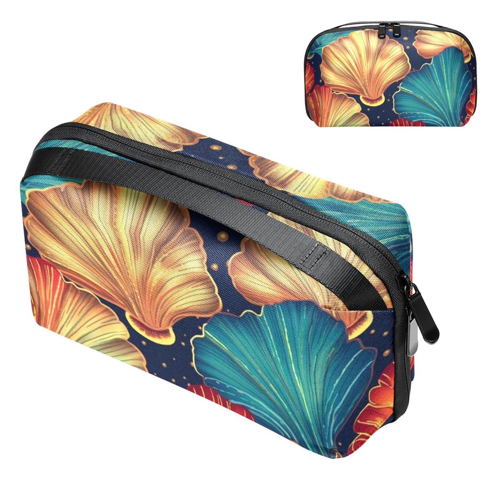 Shell Electronic Organizer Travel Case, Oxford Fabric Waterproof PC ...