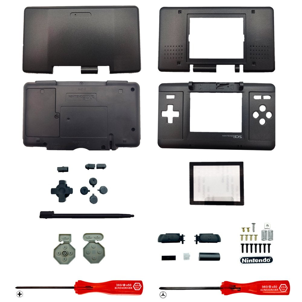 Shell Housing for Original Nintendo DS Replacement Screen Tools Gray ...