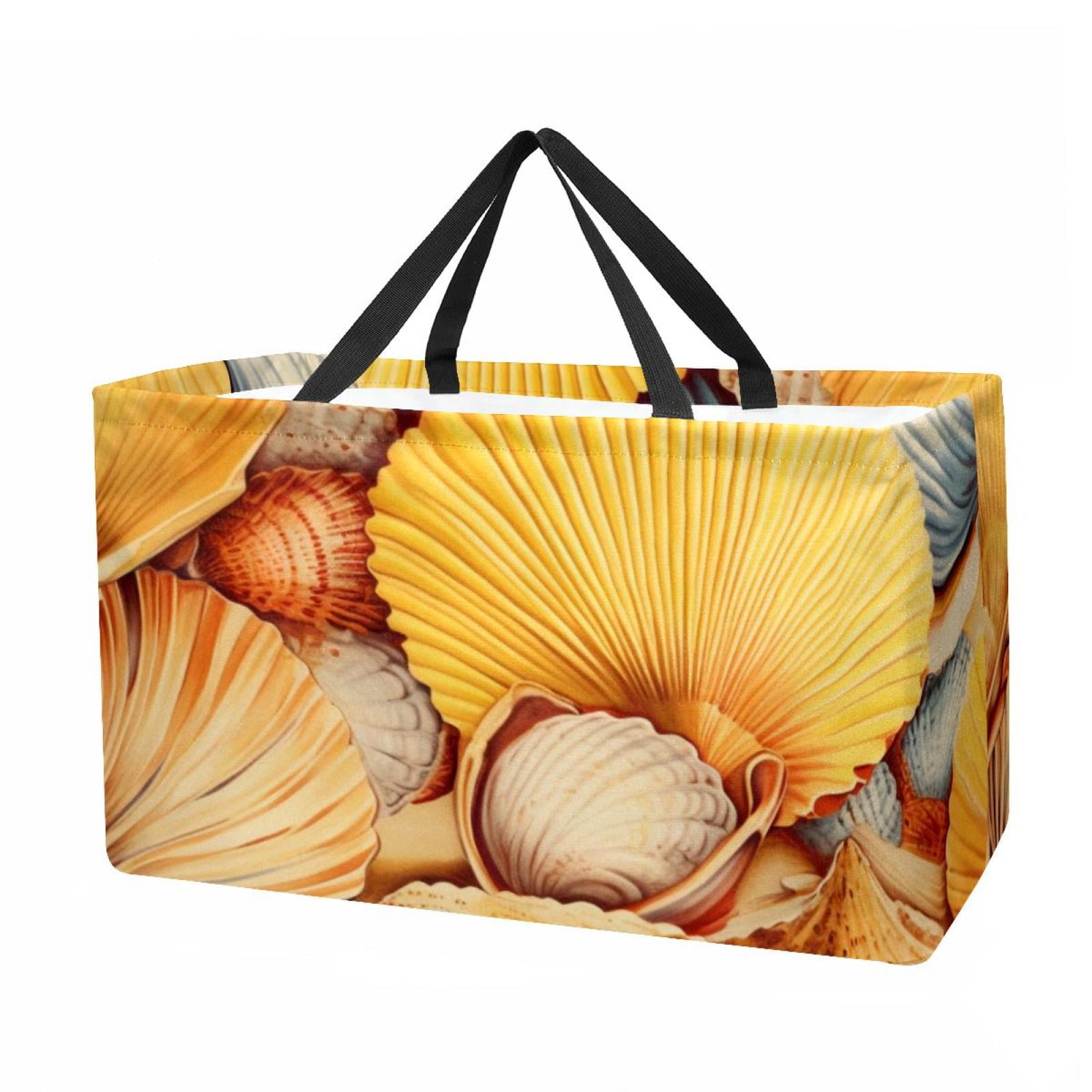 Shell Large Capacity Reusable Foldable Oxford Cloth Laundry Bag Easter ...