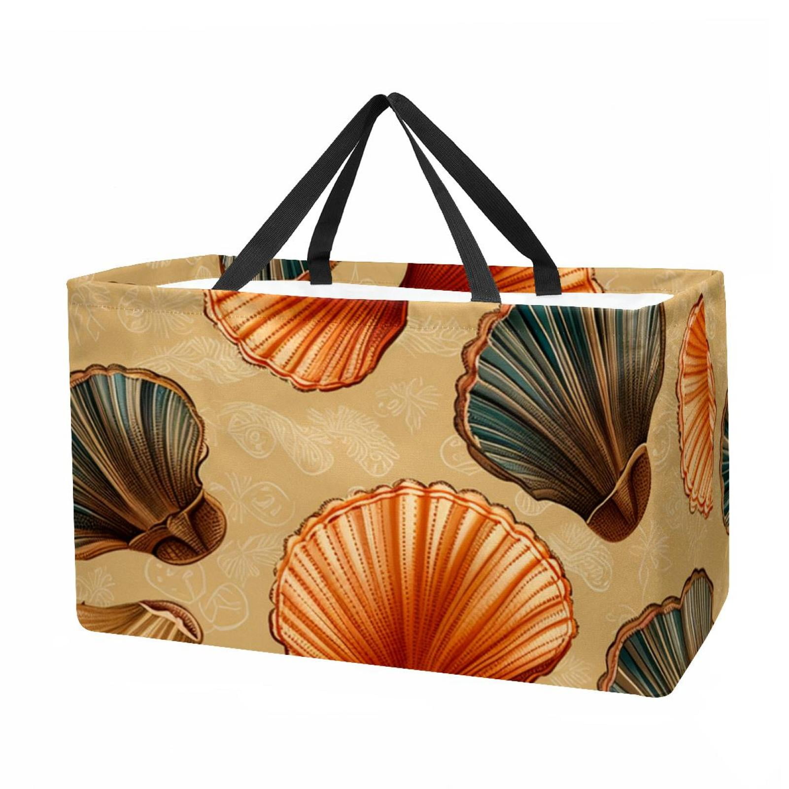 Shell Large Capacity Reusable Foldable Oxford Cloth Storage Bin ...