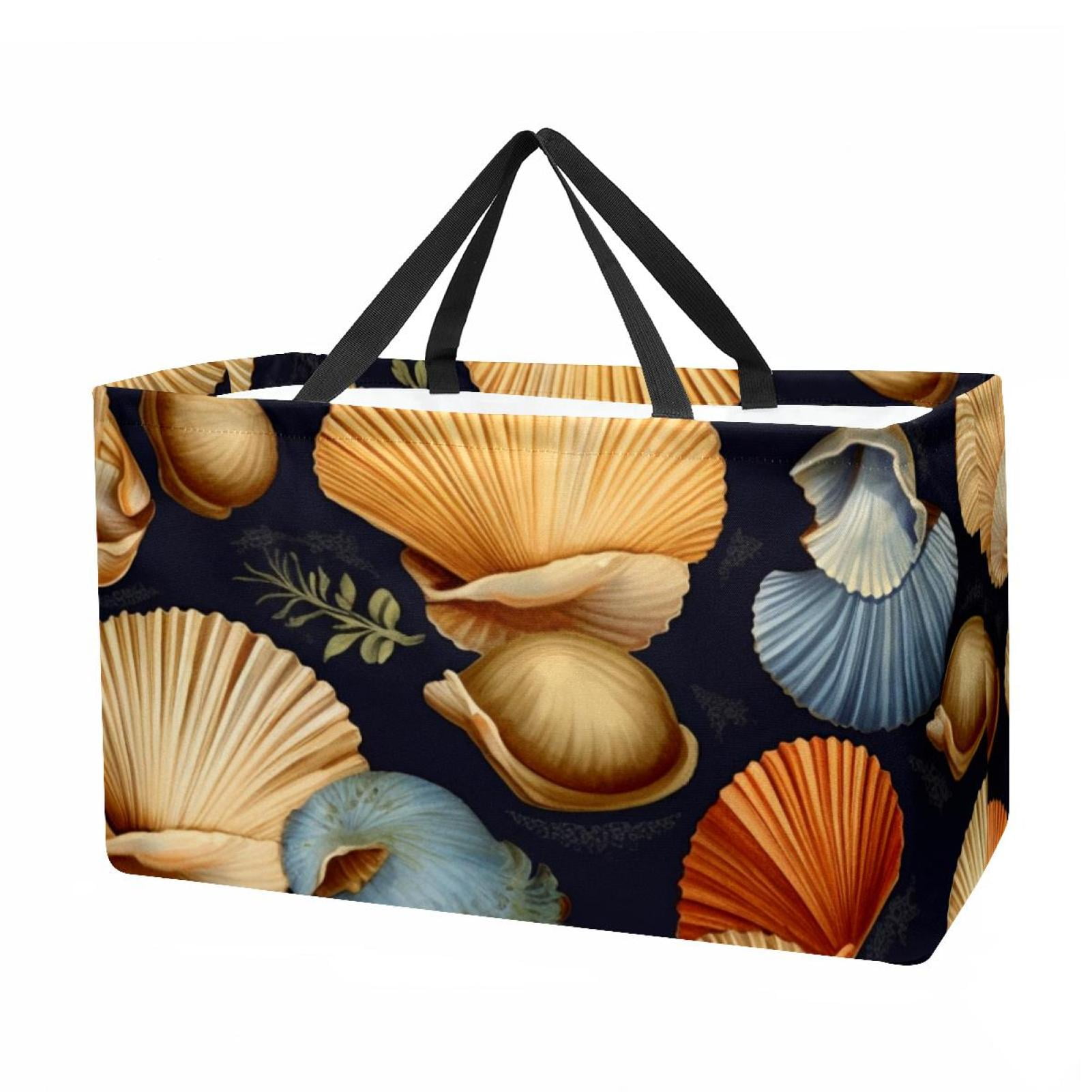 Shell Large Capacity Reusable Foldable Oxford Cloth Storage Bin ...