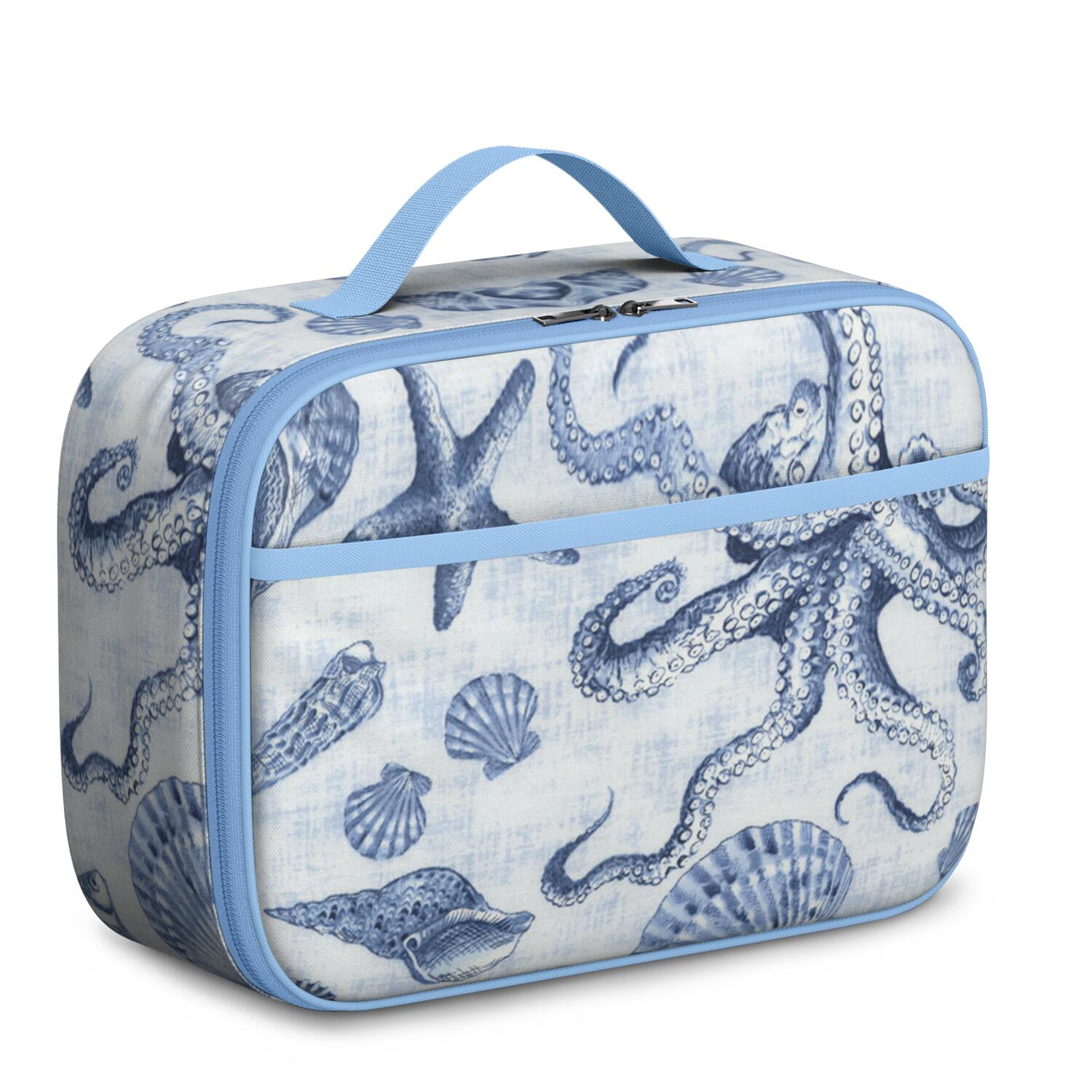 Shell Lunch Bag – Seashell Beach Nautical Tropical Starfish Marine Life ...