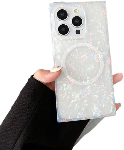 Shell Magnetic Phone Case for iPhone, Compatible with (Multicolor ...