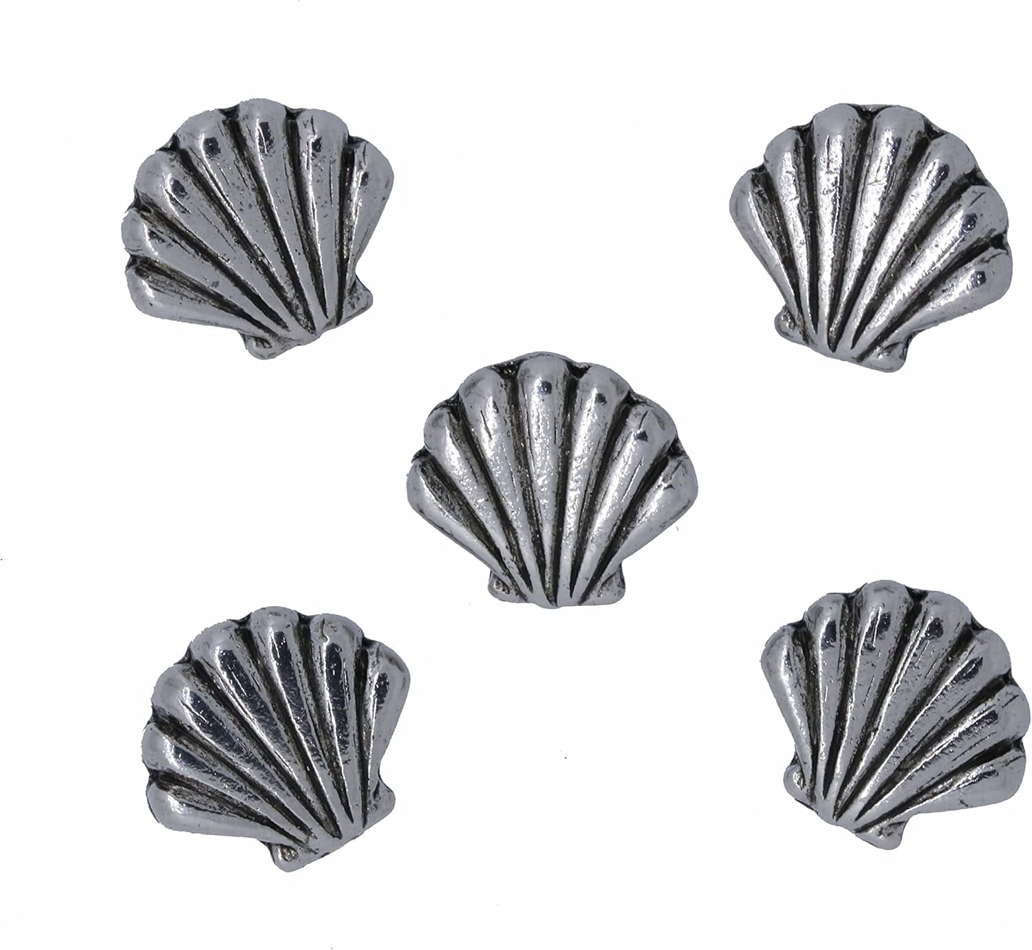 Shell Map - Silver Finish - Walmart.com