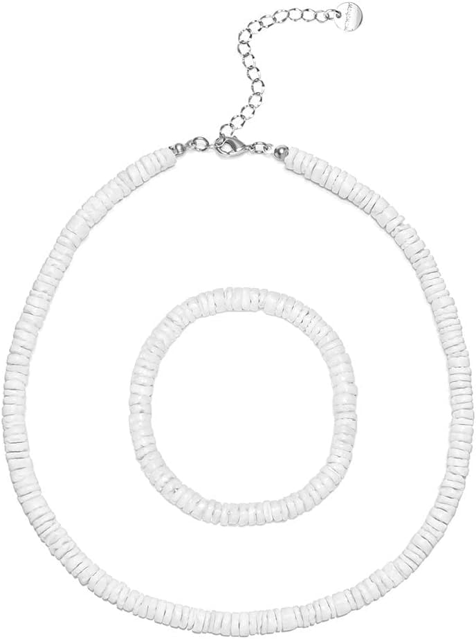 Shell Necklace, Puka Shell Necklace For Men Women Seashell Choker ...