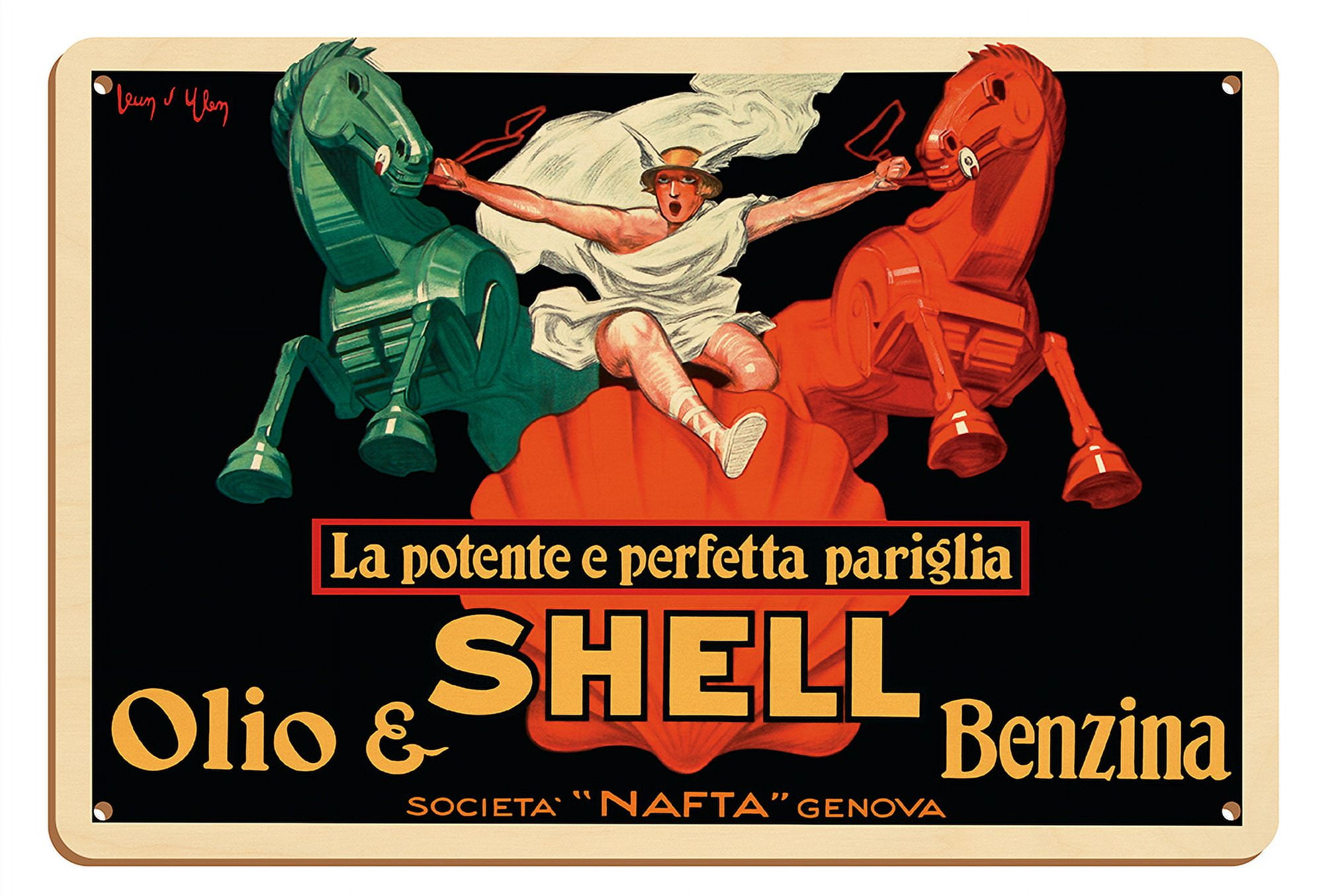 Shell Oil and Gasoline (Olio e Benzina) - The Powerful and Perfect ...
