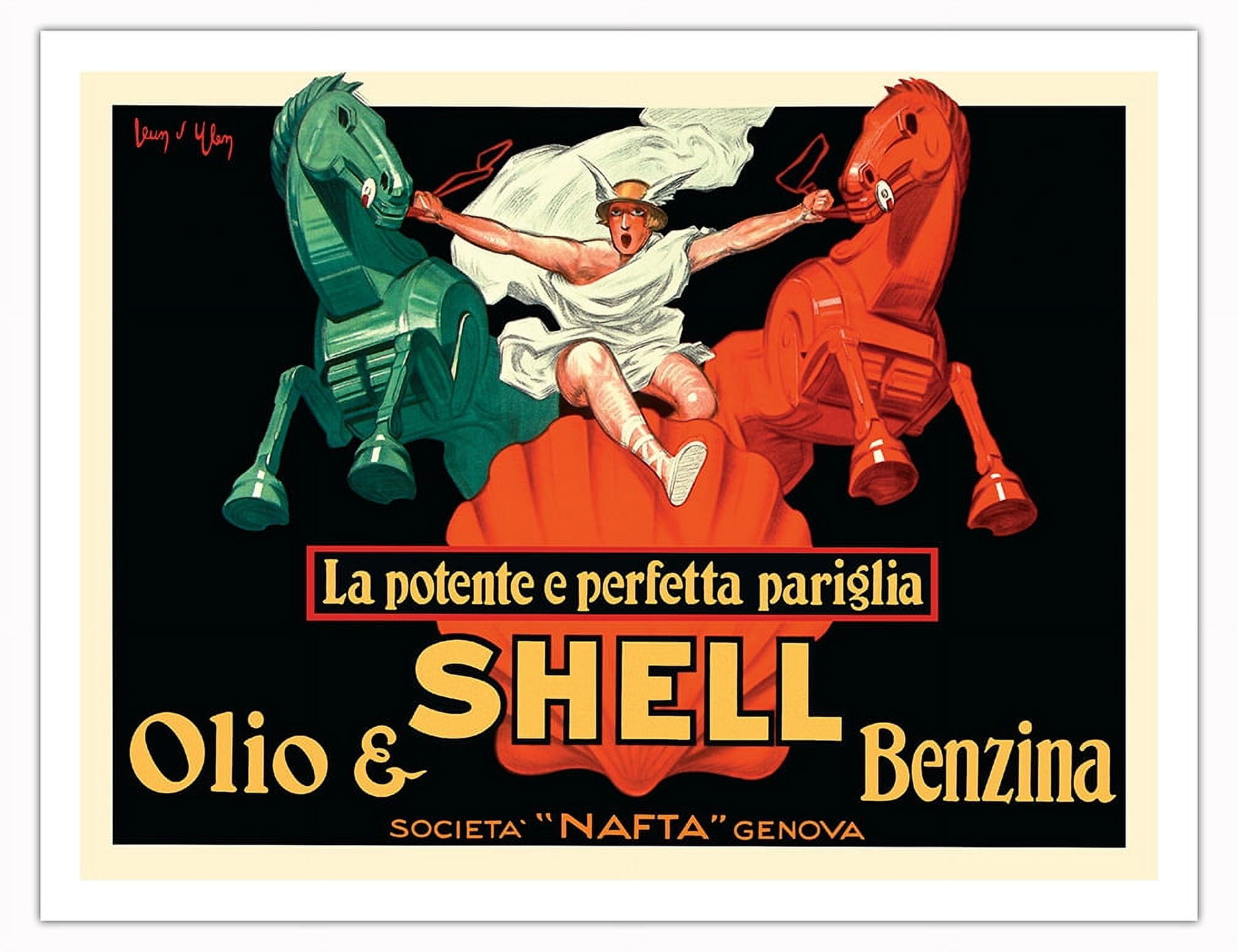 Shell Oil and Gasoline (Olio e Benzina) - The Powerful and Perfect ...