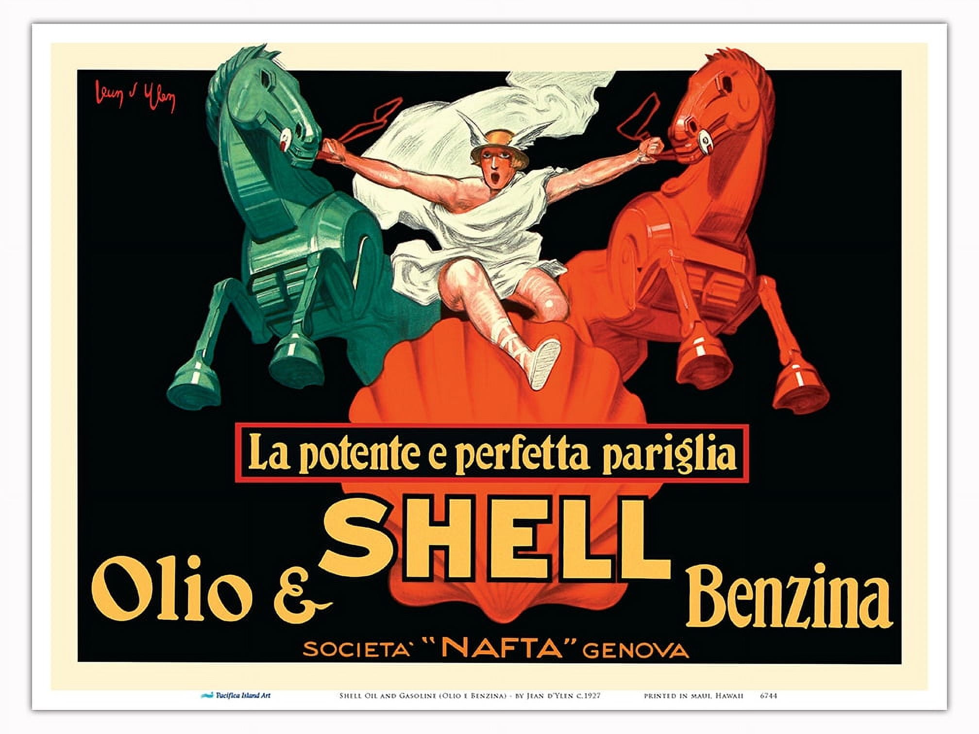 Shell Oil and Gasoline (Olio e Benzina) - The Powerful and Perfect ...