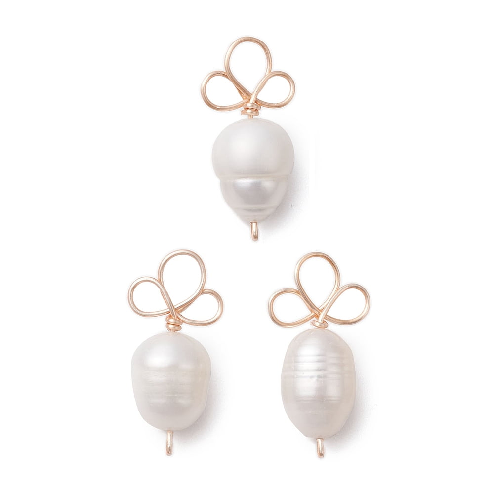 Shell Pearl Copper Wire Wrapped Carrot Pendants Vegetables Charms ...