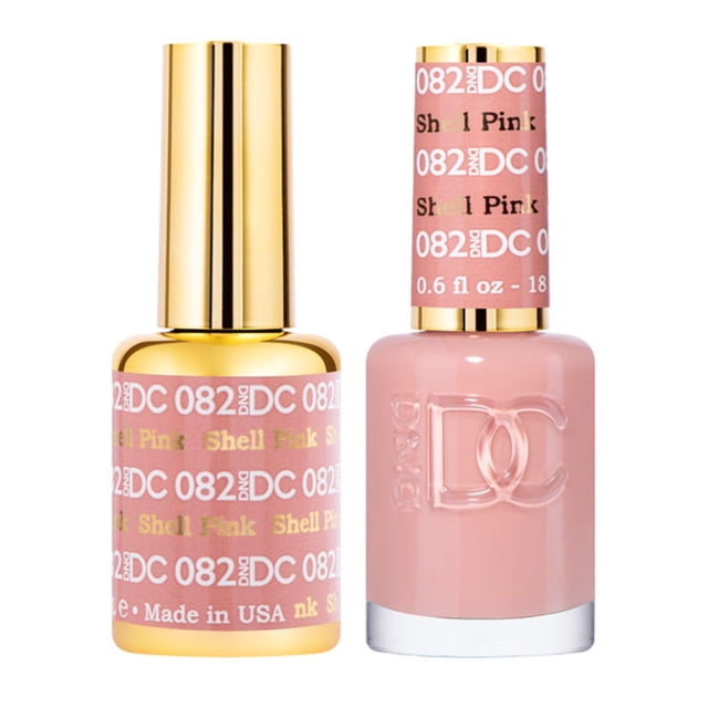 Shell Pink #082 & Matching Polish Set - DND Gel & Lacquer - Walmart.com