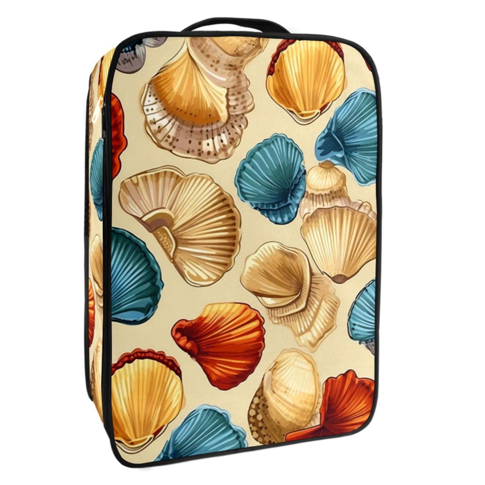 Shell Polyester Shoe Storage Box 23x31cm/9x12in - Organizer Container ...