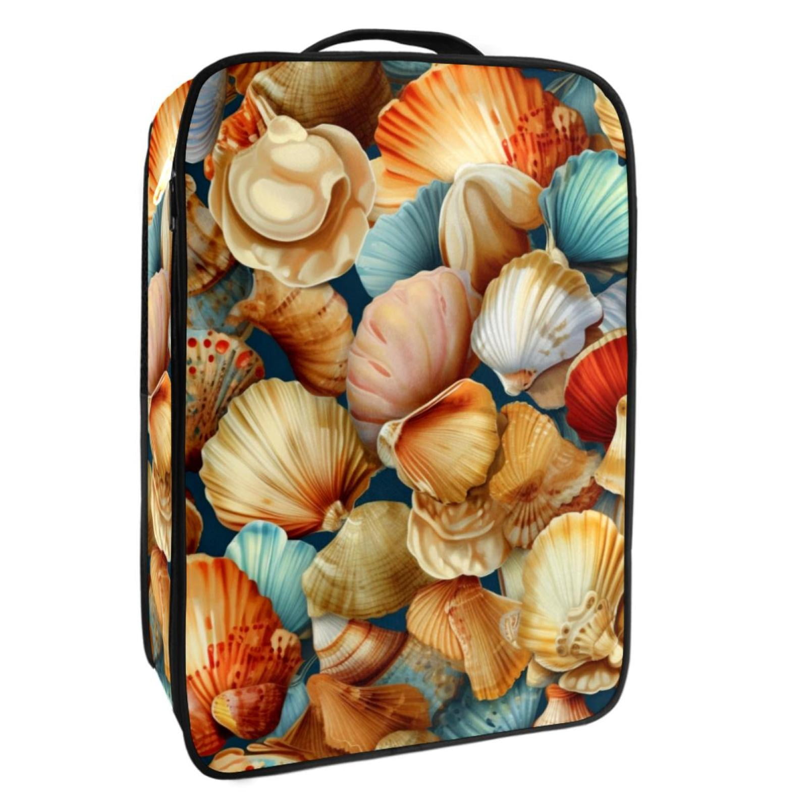 Shell Polyester Shoe Storage Containers, 23x31cm/9x12in Shoe Boxes for ...