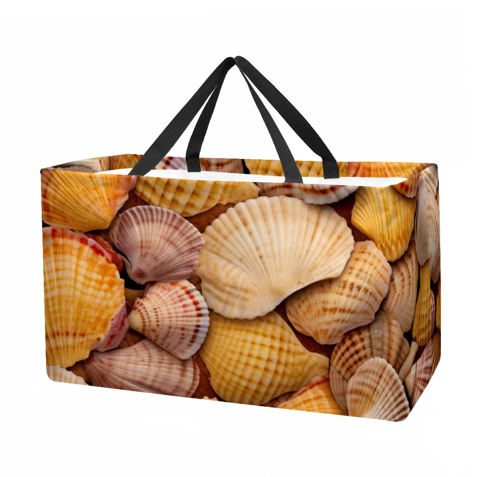 Shell Premium Oxford Cloth Reusable Foldable Shopping Bag – Large ...