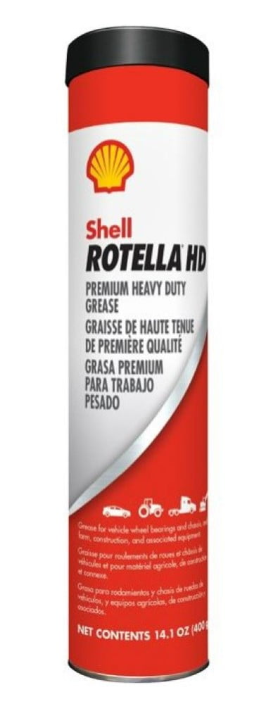 Shell Rotella 550049925 HD Heavy Duty Lithium Grease 14.1 oz. Cartridge ...