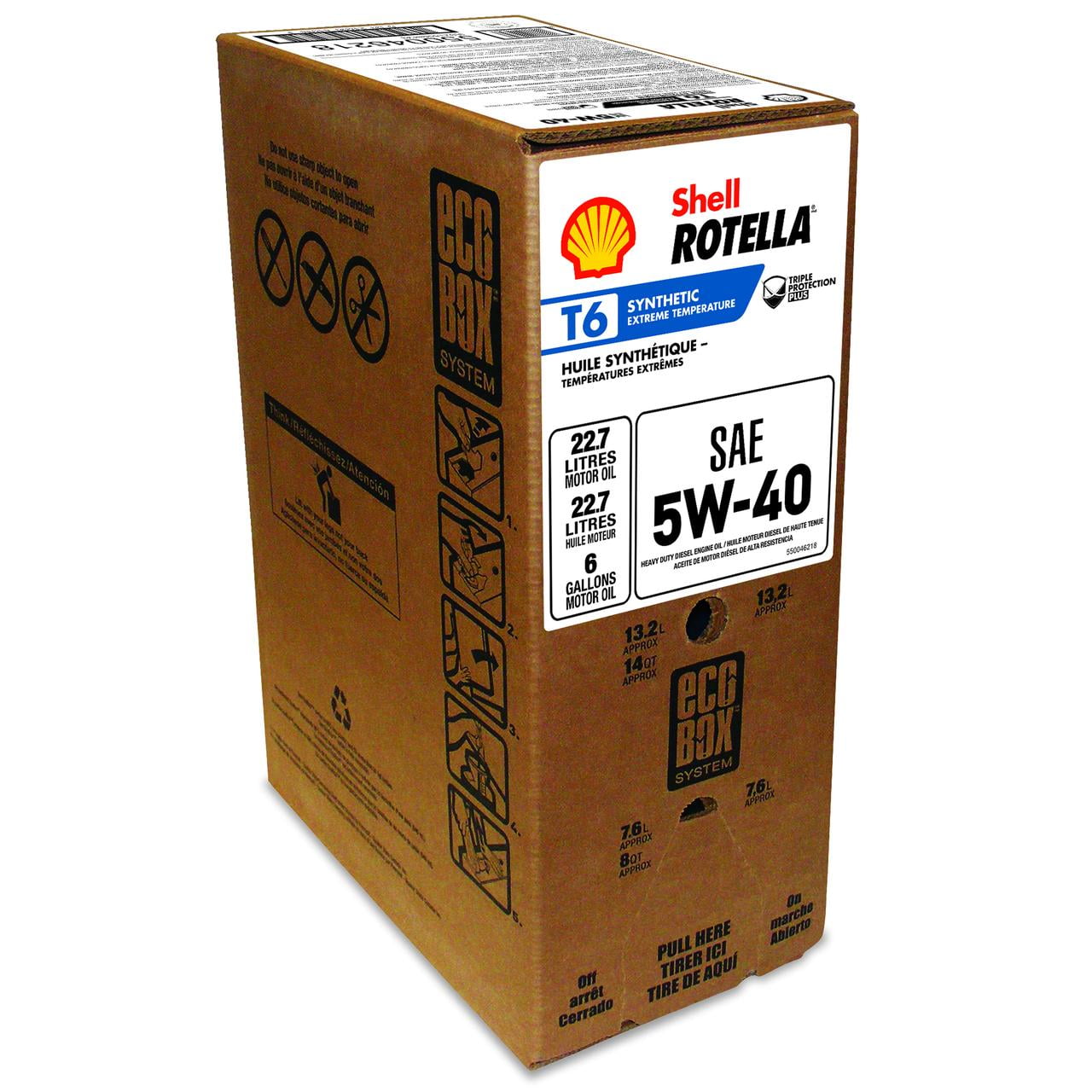 Rotella Shell Rotella 5W-40 Diesel Synthetic Oil Change In-Store Only ...