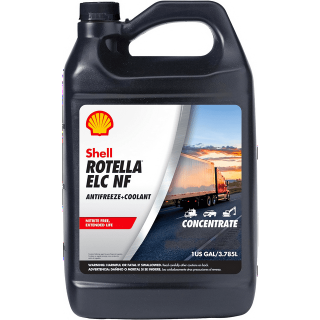 Shell Rotella Extended Life ELC Anti-Freeze + Coolant, Concentrate, 1 ...