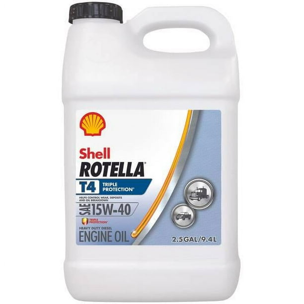 Shell Rotella T Triple Protection Multi - Grade SAE 15W40 Conventional ...
