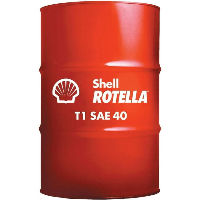 Shell Rotella T1 40 Heavy Duty Diesel Engine Oil - 55 Gallon Drum ...