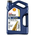 Shell Rotella T6 Full Synthetic 10W-30 Diesel Engine Oil, 1 Gallon ...