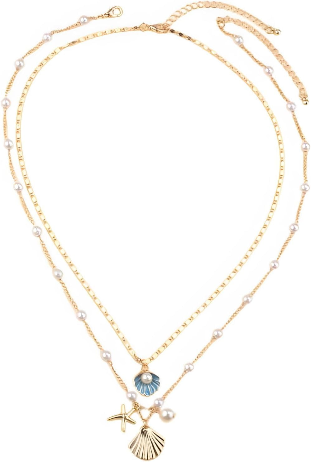 Shell Seashell Necklace Summer Beach Puka Shell Necklace Jewelry Choker ...