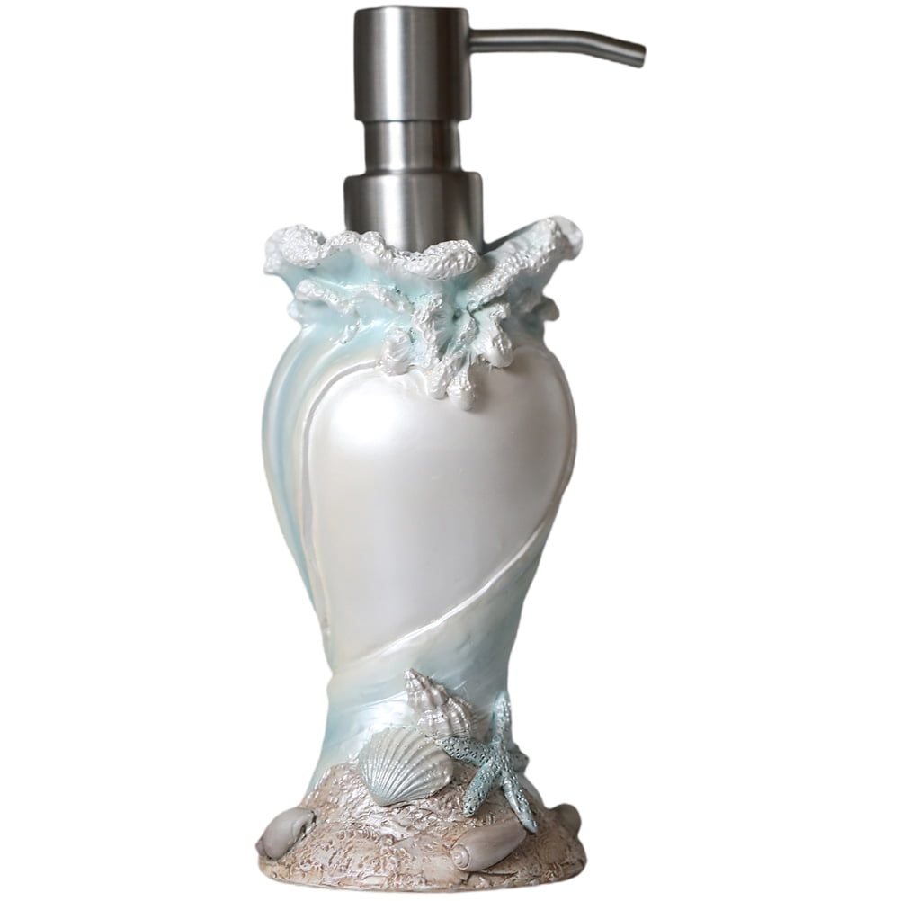 Shell Soap Dispenser Retro Decor Kitchen Accessories European and Resin ...