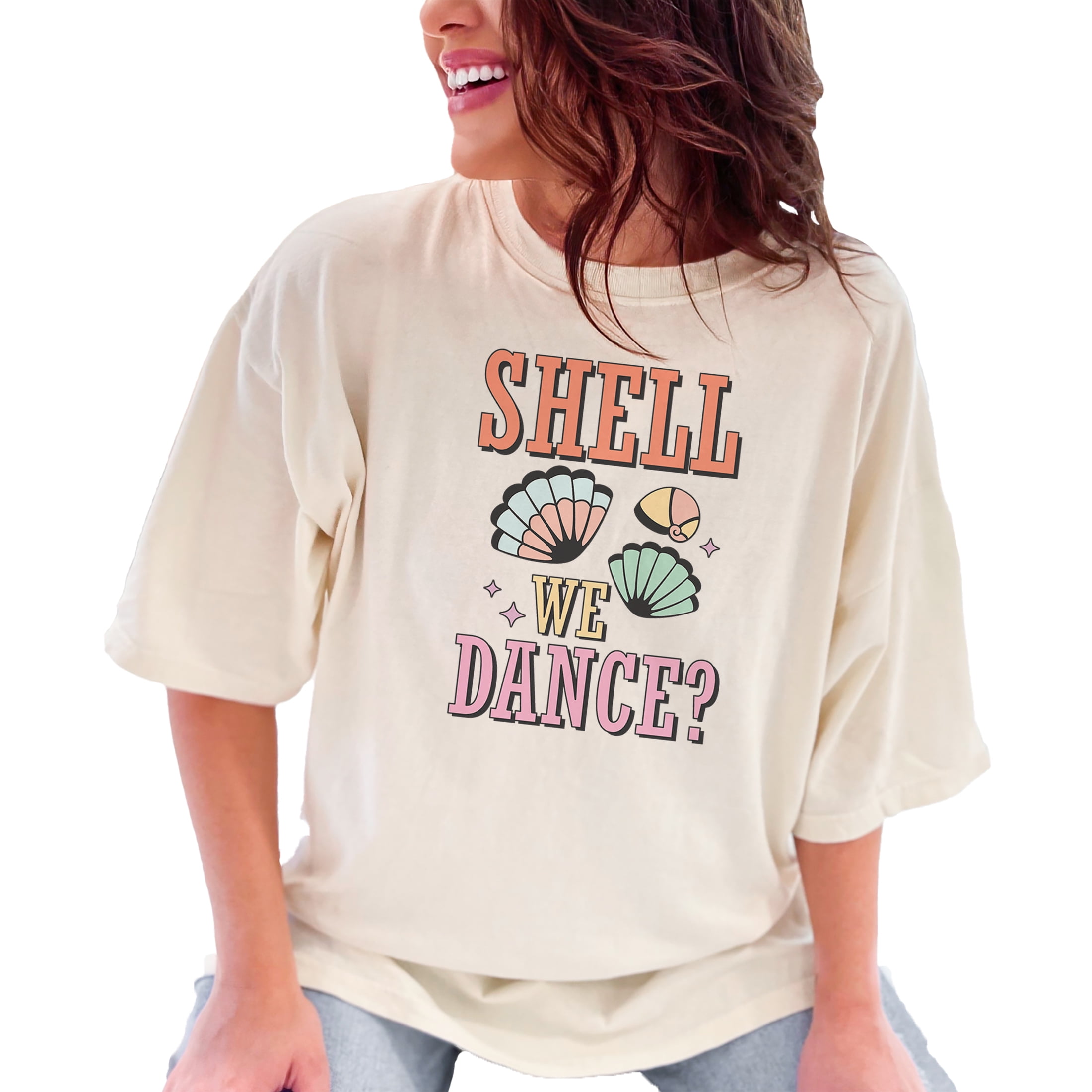 Shell We Dance Pun Quote with Shells, Beach & Dancing Themed Favor ...