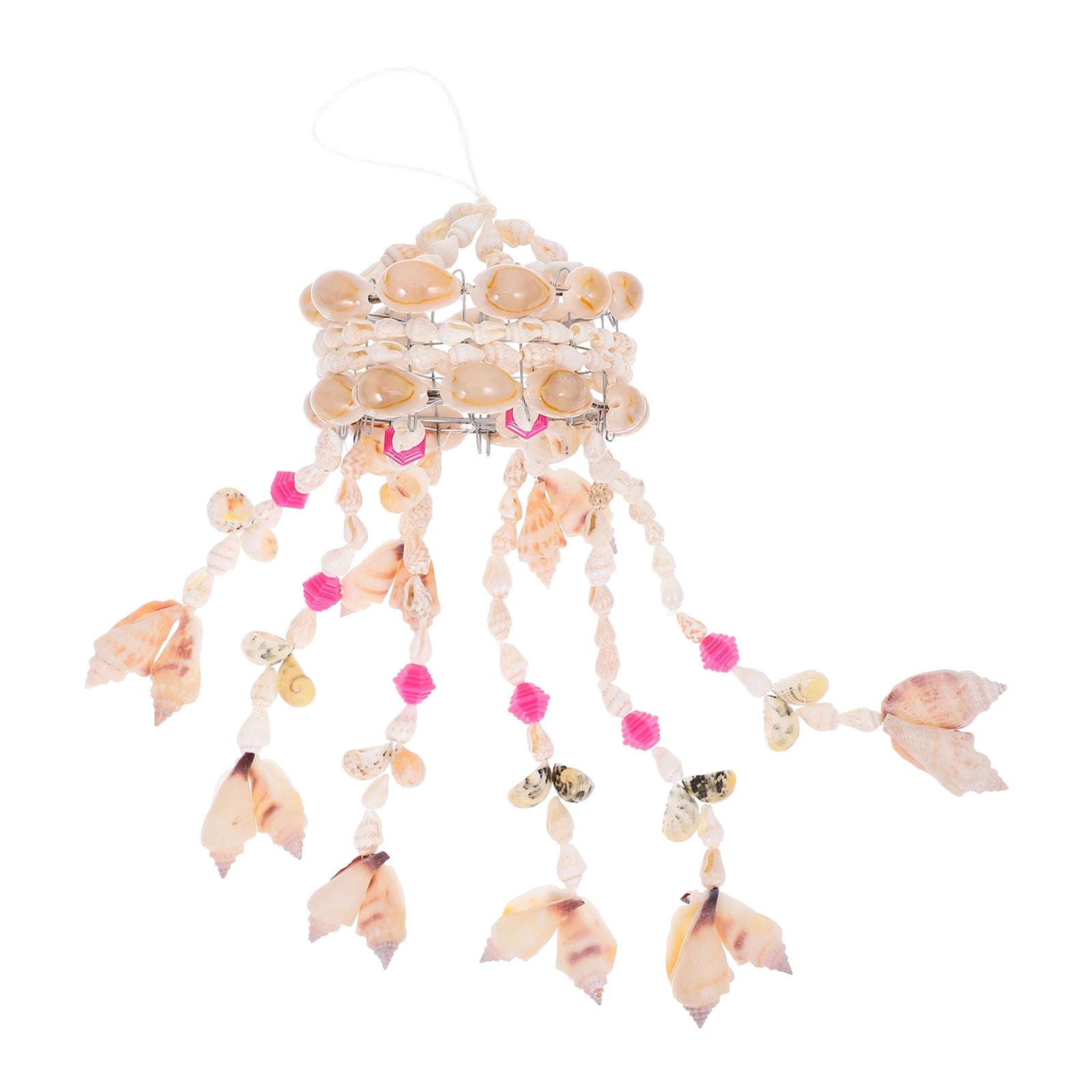 OUNONA Shell Conch Wind Chime for Home Decoration with Assorted Colors ...