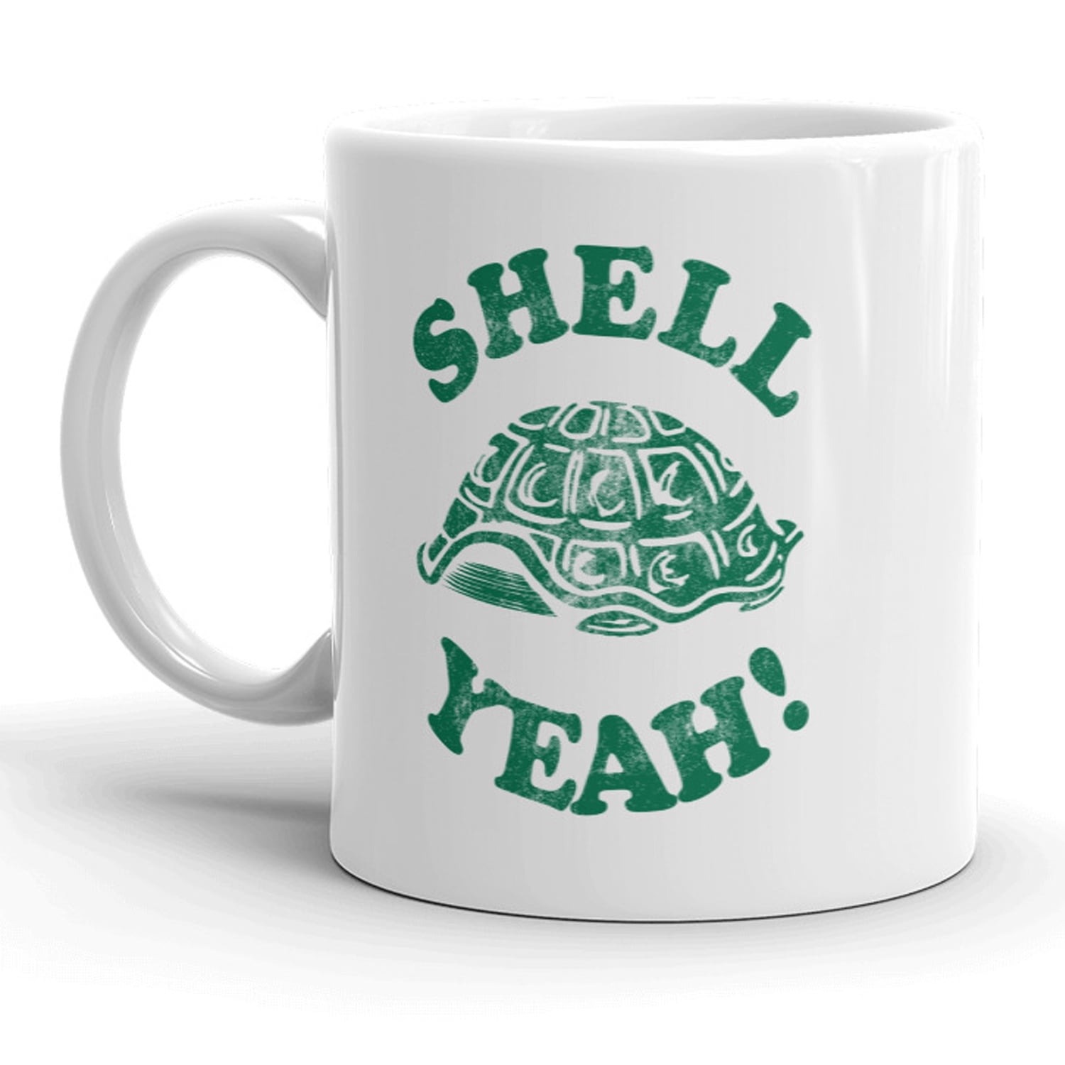 Shell Yeah Mug Funny Turtle Coffee Cup - 11oz - Walmart.com