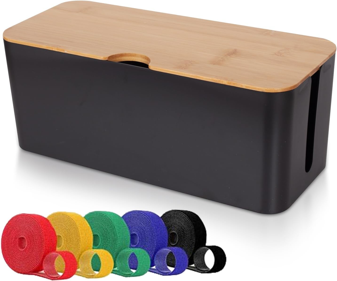 ShellKingdom Cable Management Box, Cable Organizer for Cable and Cord ...