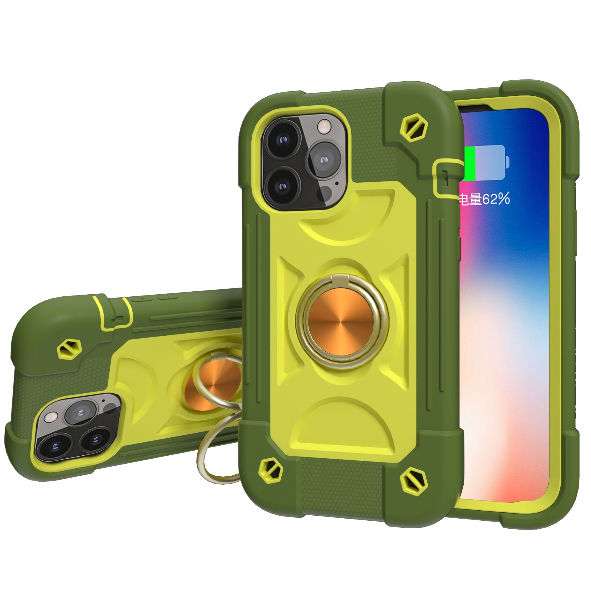 ShellTech Compatible with iPhone 7 / 8 / SE 2020 Rubber Hybrid Armor ...