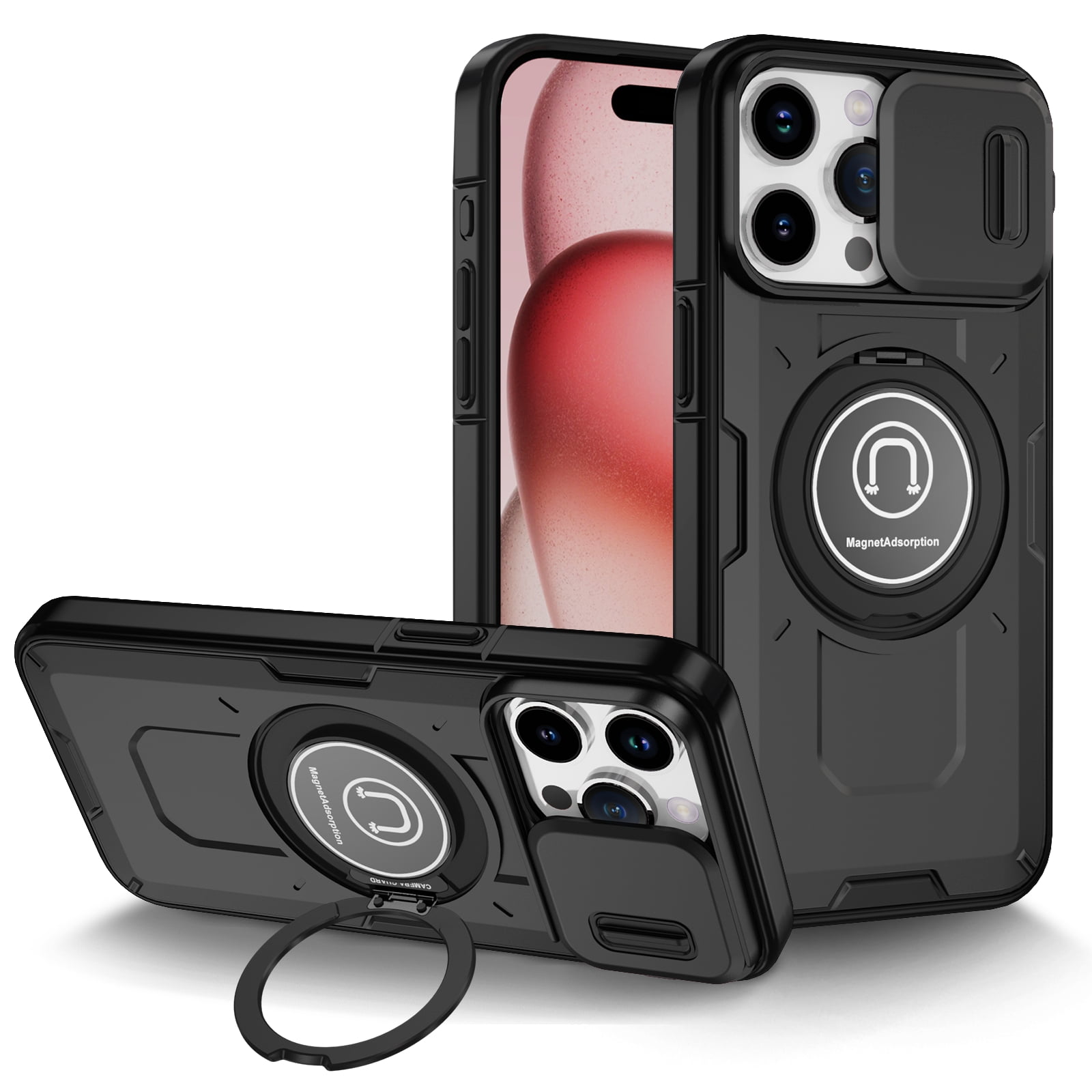 ShellTech Mobile phone case, for iPhone 13 Pro Case, Camera Slide Cover ...