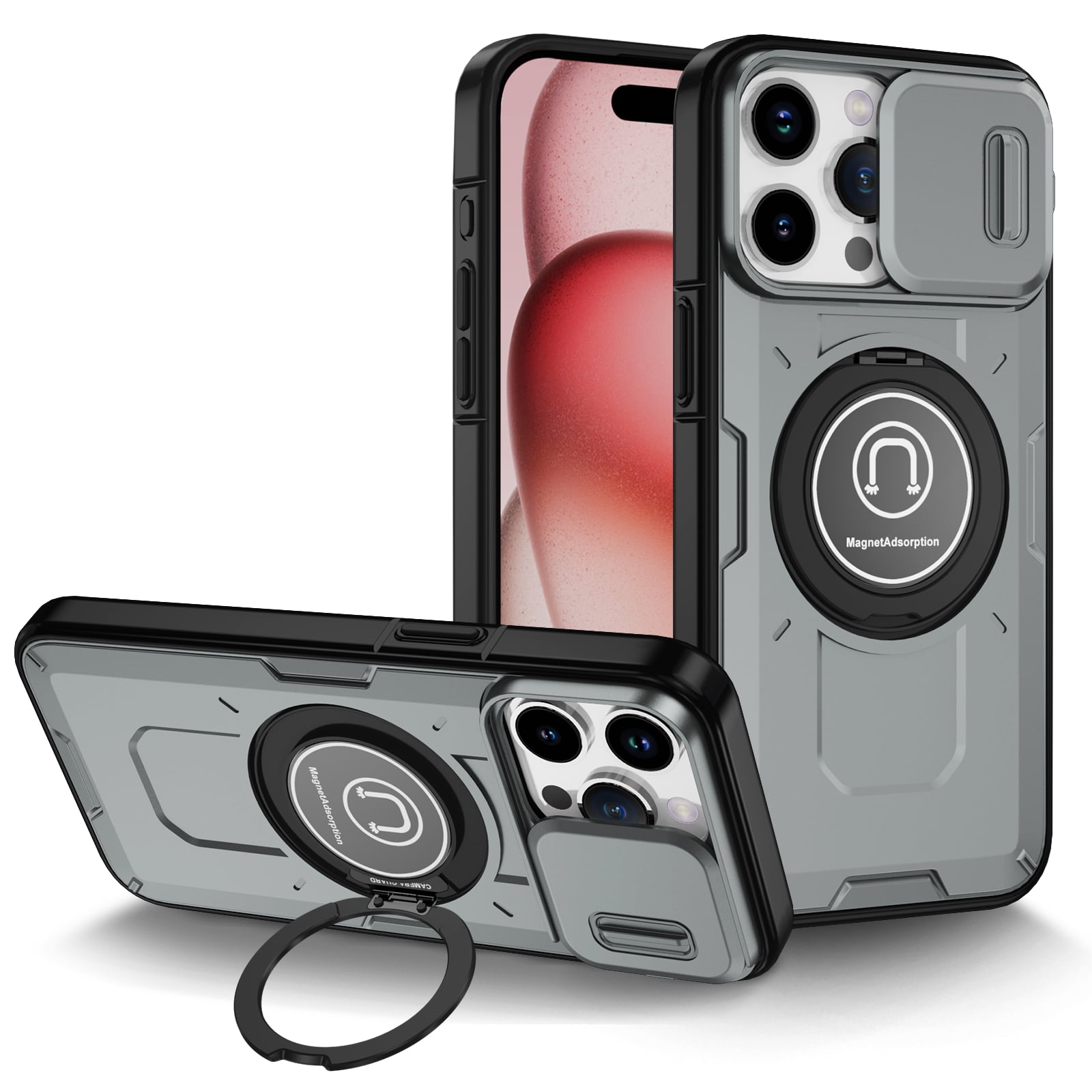 ShellTech Mobile phone case, for iPhone 13 Pro Max Case, Camera Slide ...