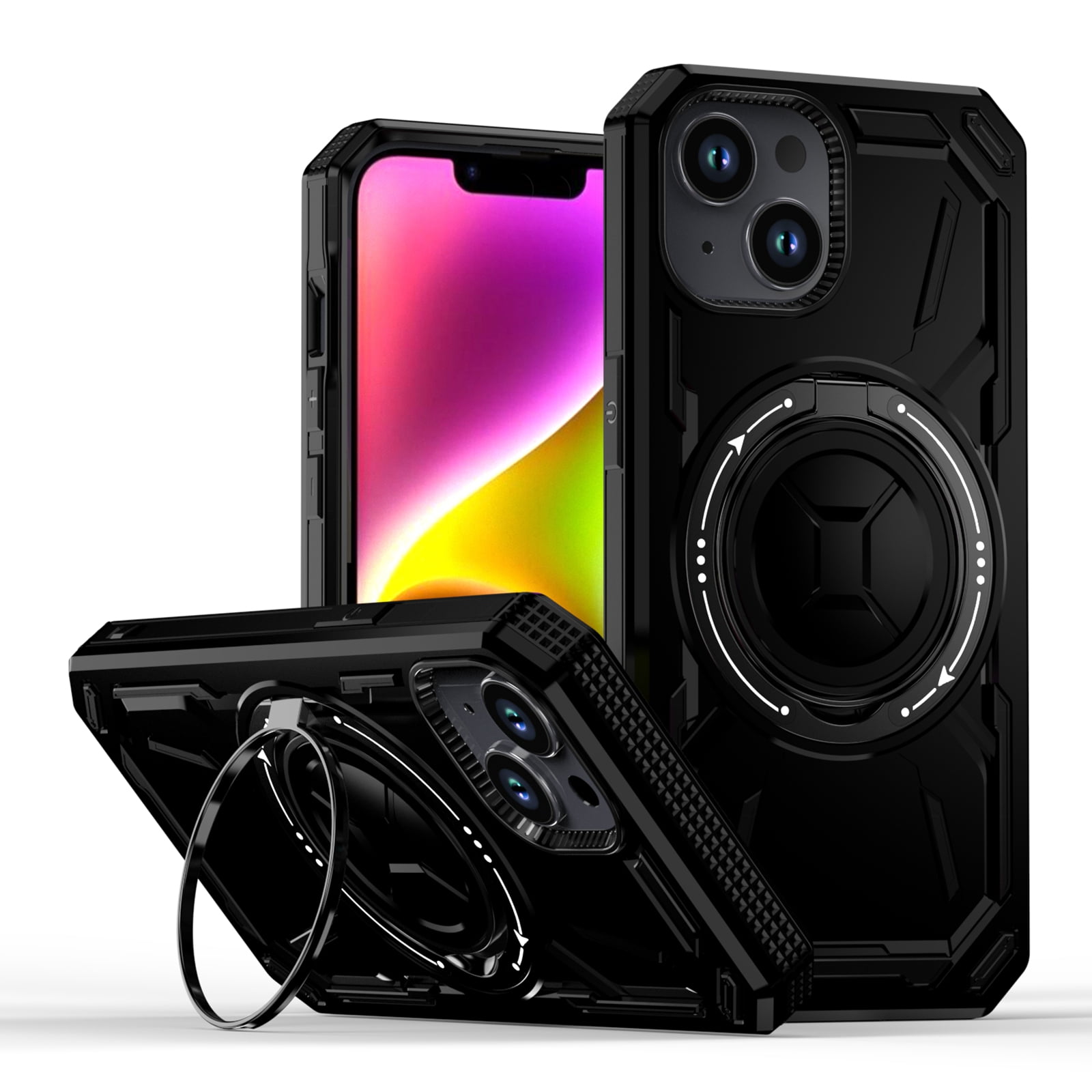 ShellTech for iPhone 15 case Compatibe with Mag Safe compatibility and ...