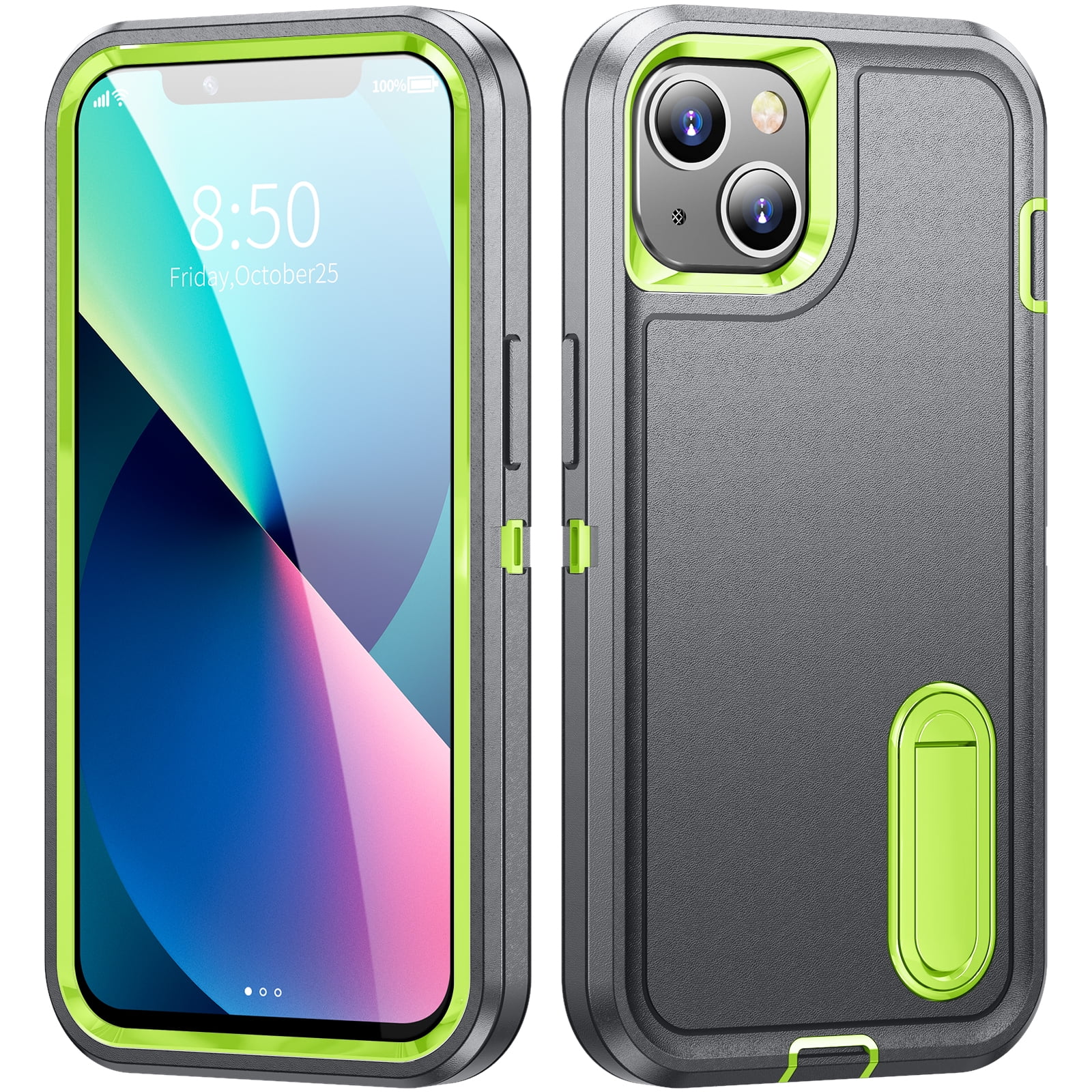 ShellTech for iPhone 13 Case for boy Girl,Kickstand & Wireless Charging ...