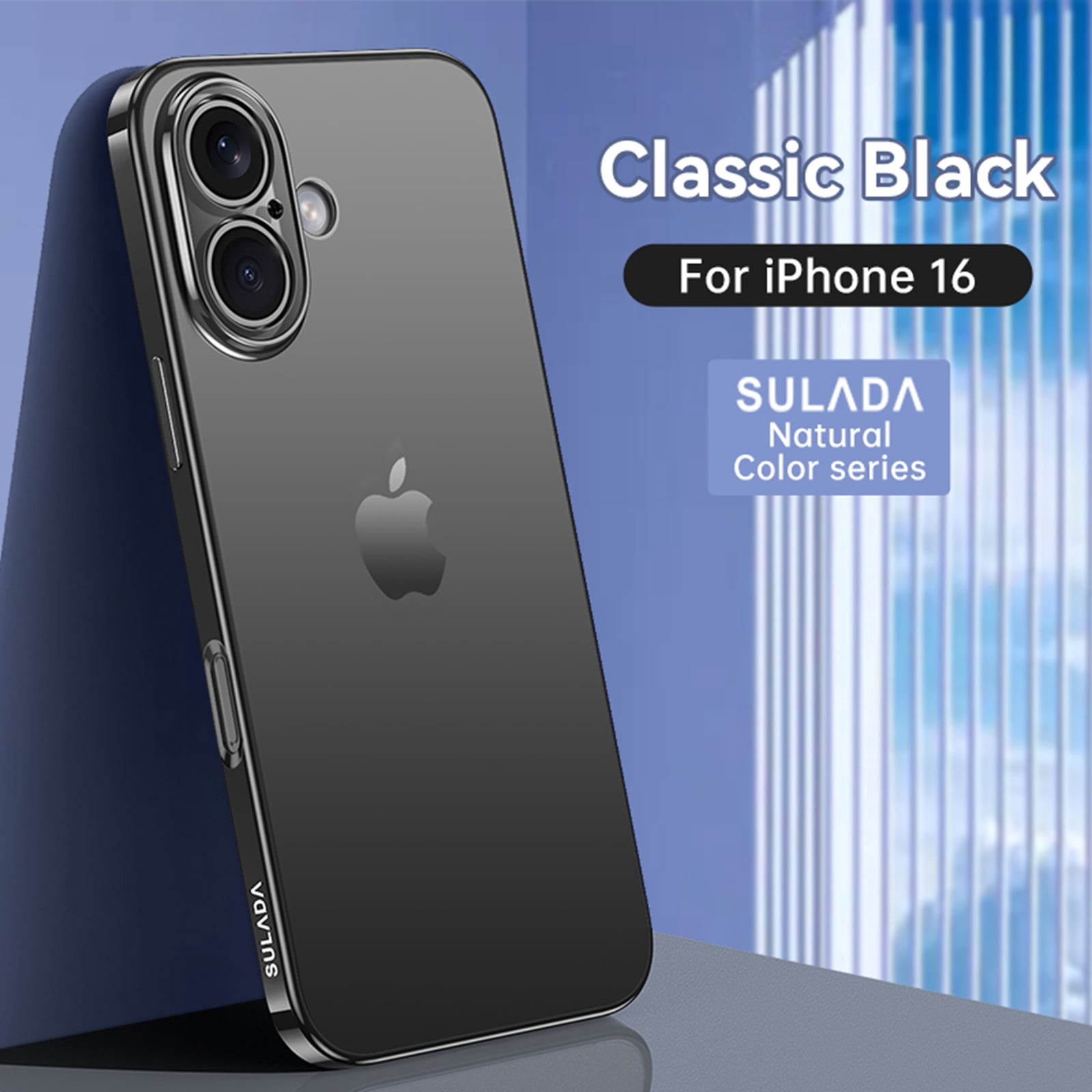 ShellTech for iPhone 16 Slim Case,Full Camera Lens Protective,Never ...