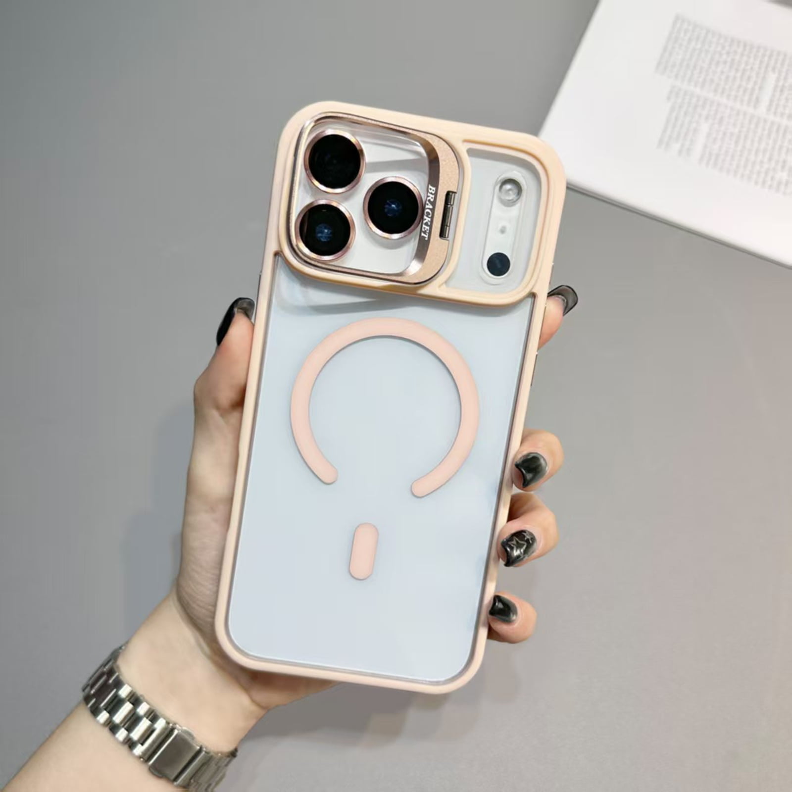 ShellTech for iPhone 17 Pro Max PC+TPU Magnetic Case with Camera ...
