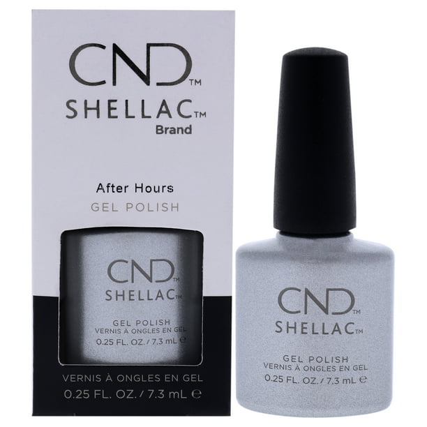 Shellac Nail Color - After Hours by CND for Women - 0.25 oz Nail Polish ...