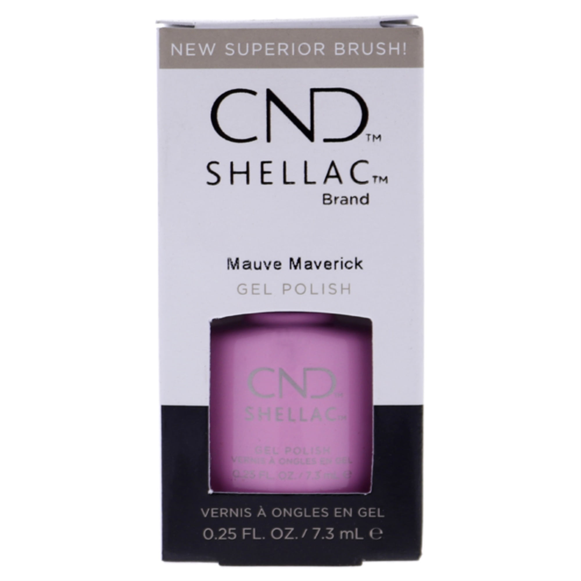 Shellac Nail Color - Mauve Maverick by CND for Women - 0.25 oz Nail ...