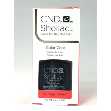CND Shellac Nail Polish - Strawberry Smoothie with Base and Top Coat ...