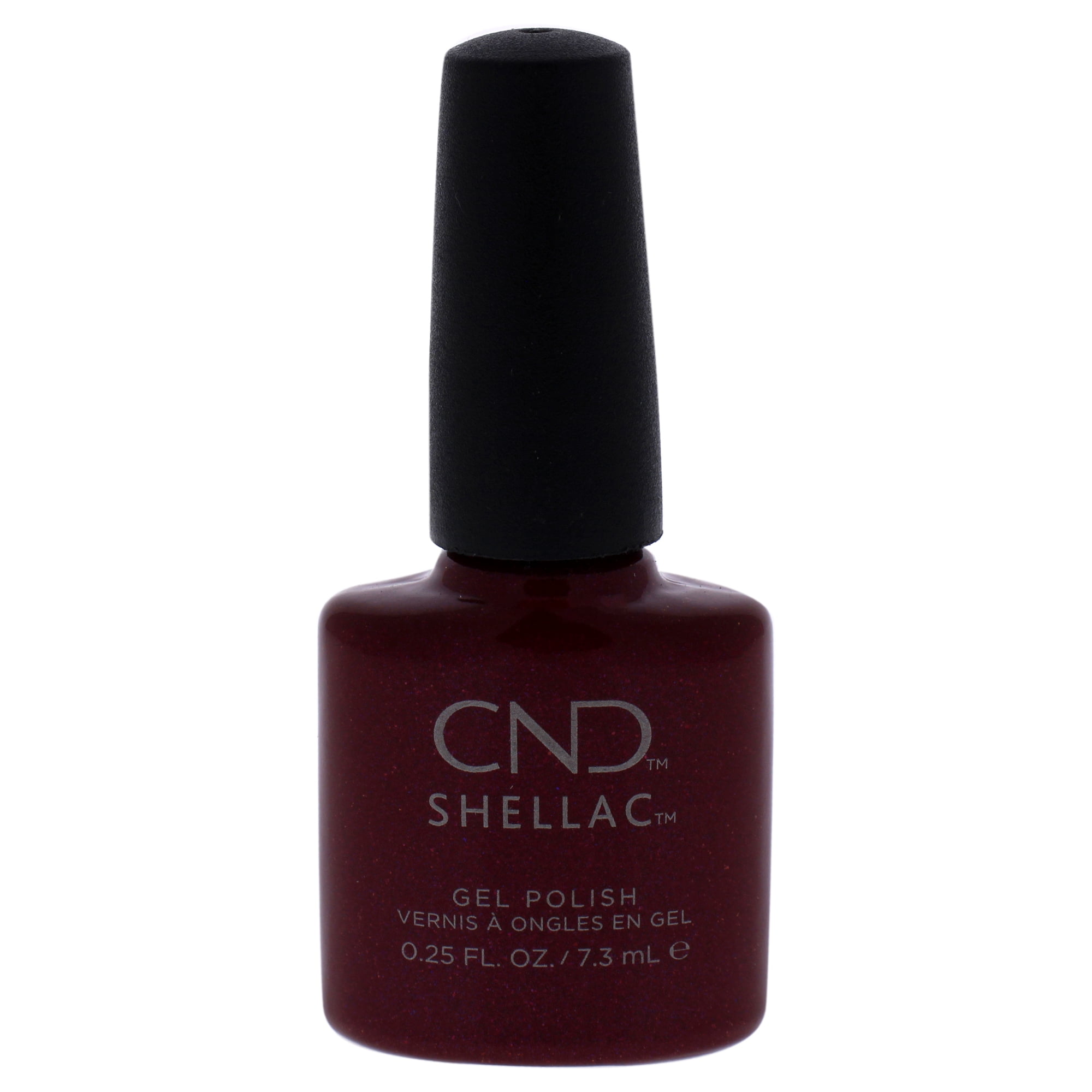Shellac Nail Color - Rebellious Ruby by CND for Women - 0.25 oz Nail ...