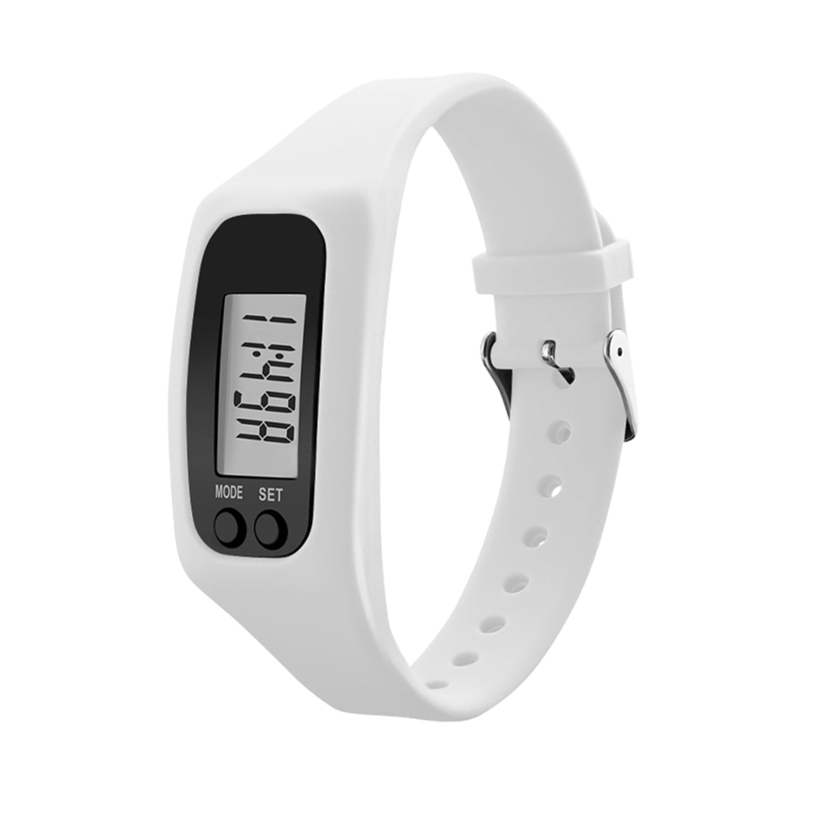 Shellbot Pedometer Watch With LCD Display Walking Fitness Wristband ...