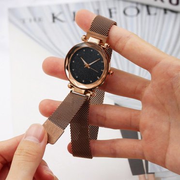 TAXAU Luxury Gold Watches For Womens Diamond Womens Watches With Gold Stainless Steel Band ...