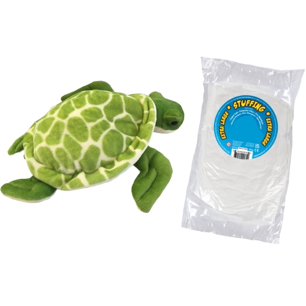Shelldon The Sea Turtle Plush Toy Skin, DIY 16" Toy Kits with Hand ...